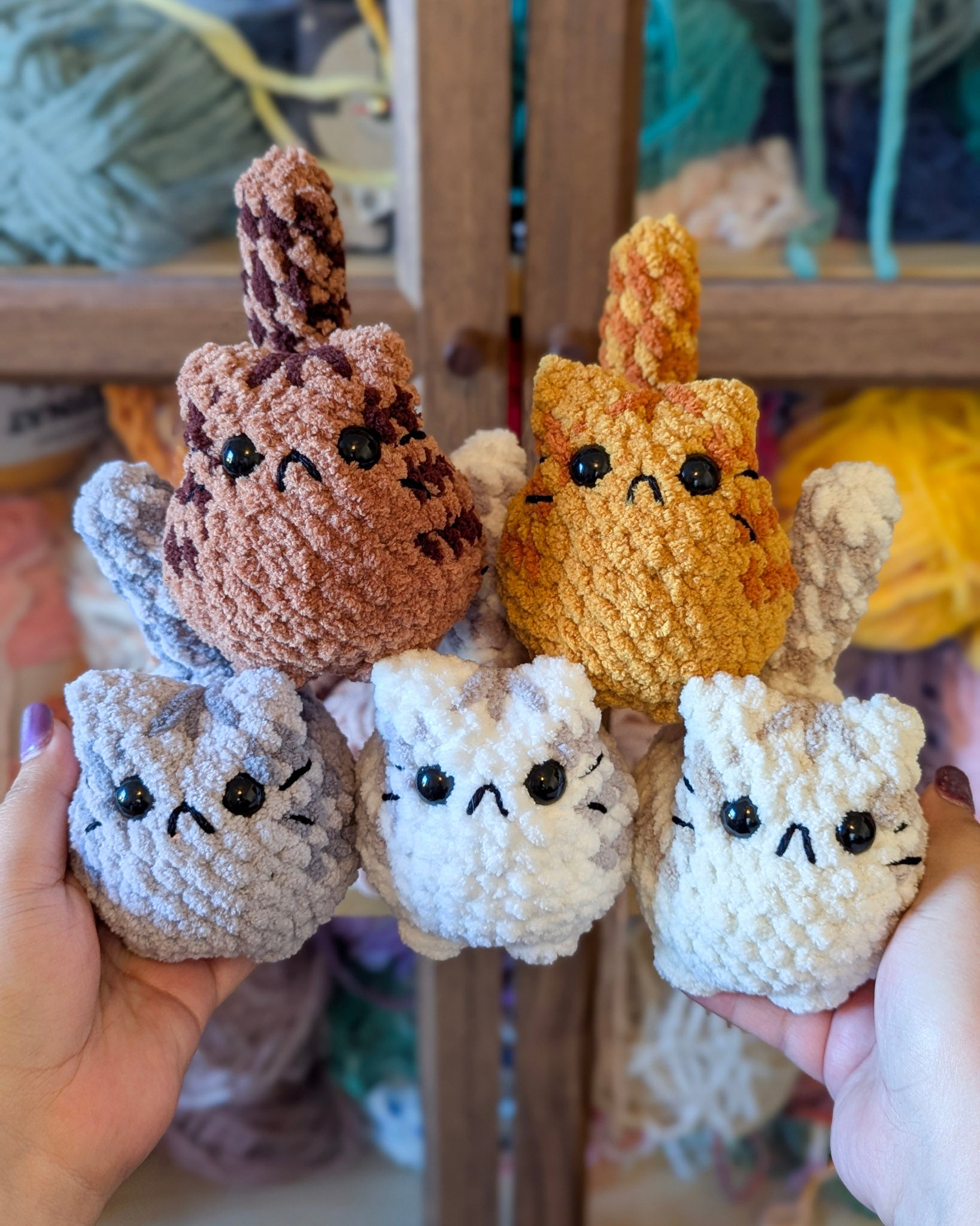 Tabby Loaf Cat Plushie - Handmade Plushies by 99% Coffee